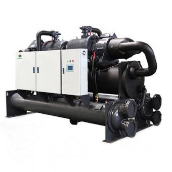 200 Ton Industrial water cooled screw compressors chiller Manufacturer ...