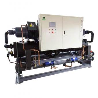 Double Compressors Water-cooled Low Temperature Screw Chiller ...